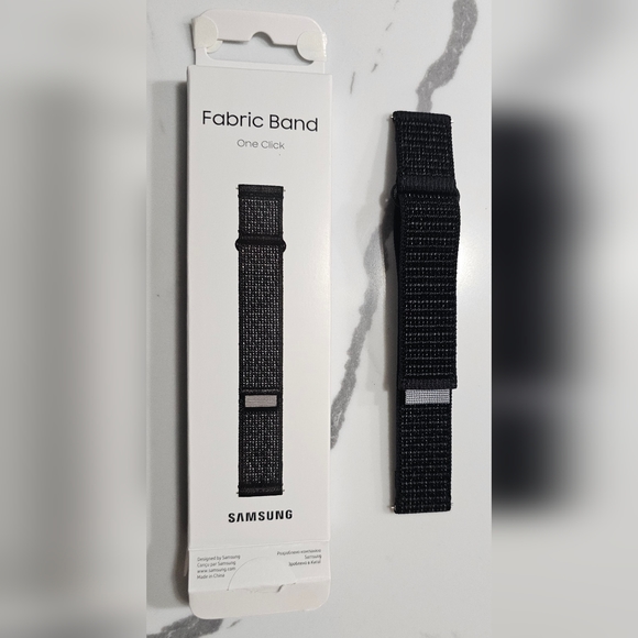 Samsung | Accessories | Samsung Galaxy Watch Fabric Band Sm Black ...